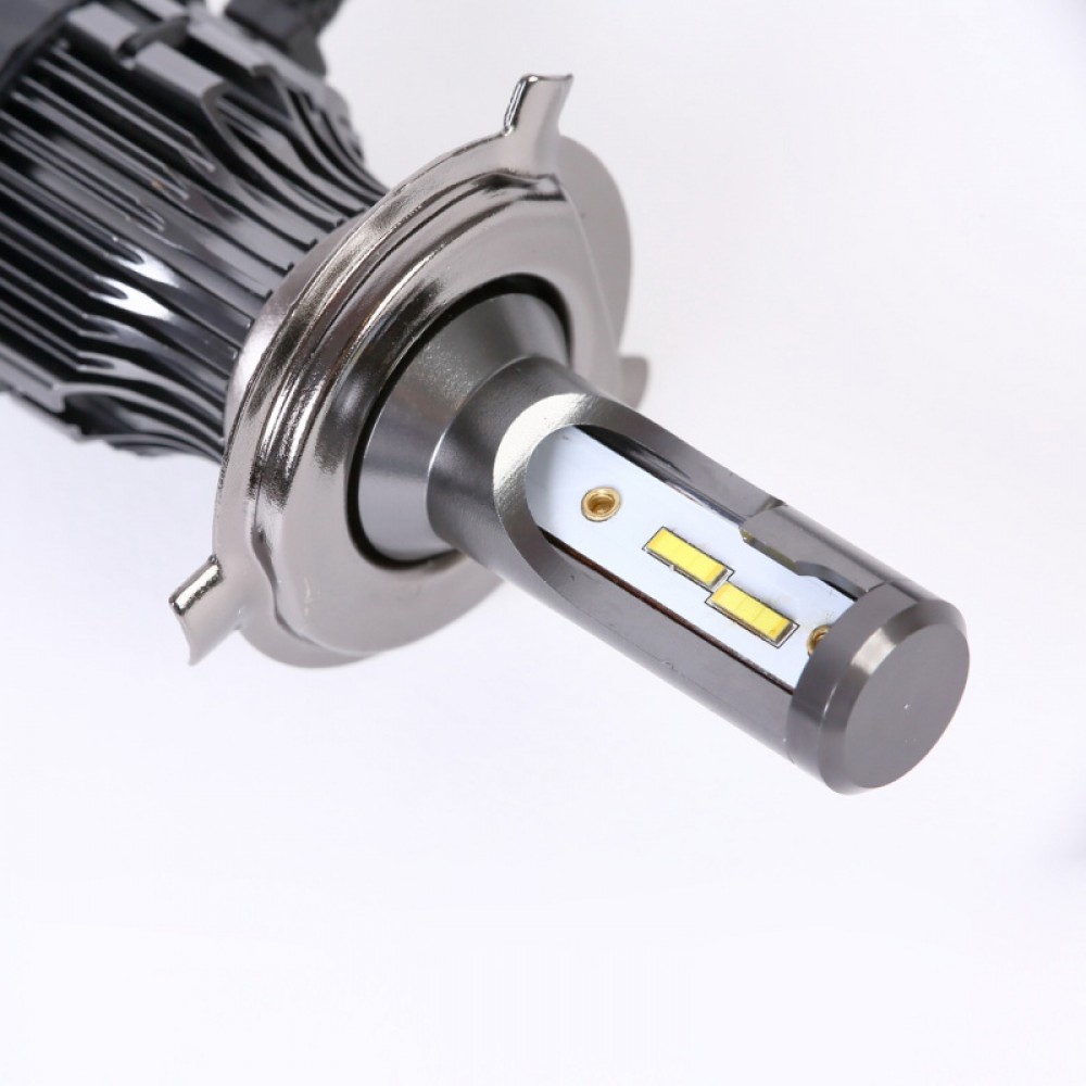 AH Auto LED Headlight Bulbs Conversion Kit H4,CREE Chips,45W,6000K ...